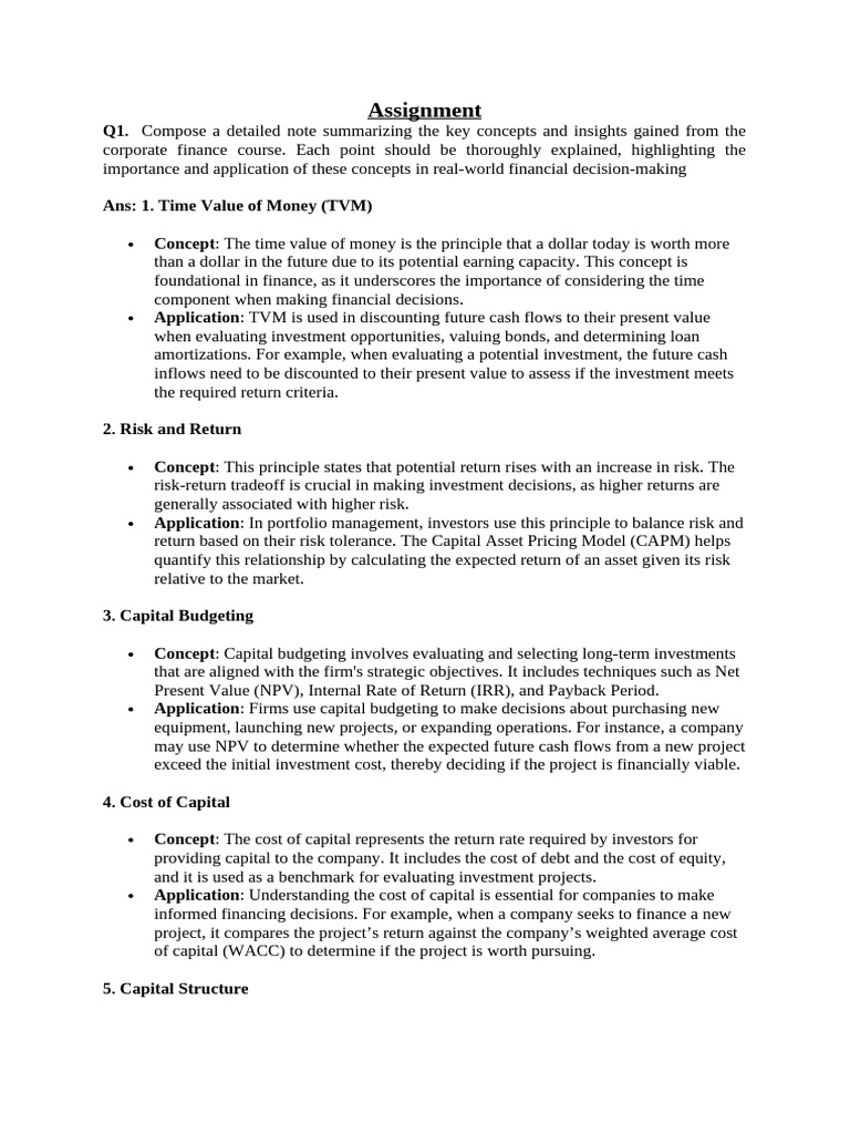 Assignment CIL | PDF