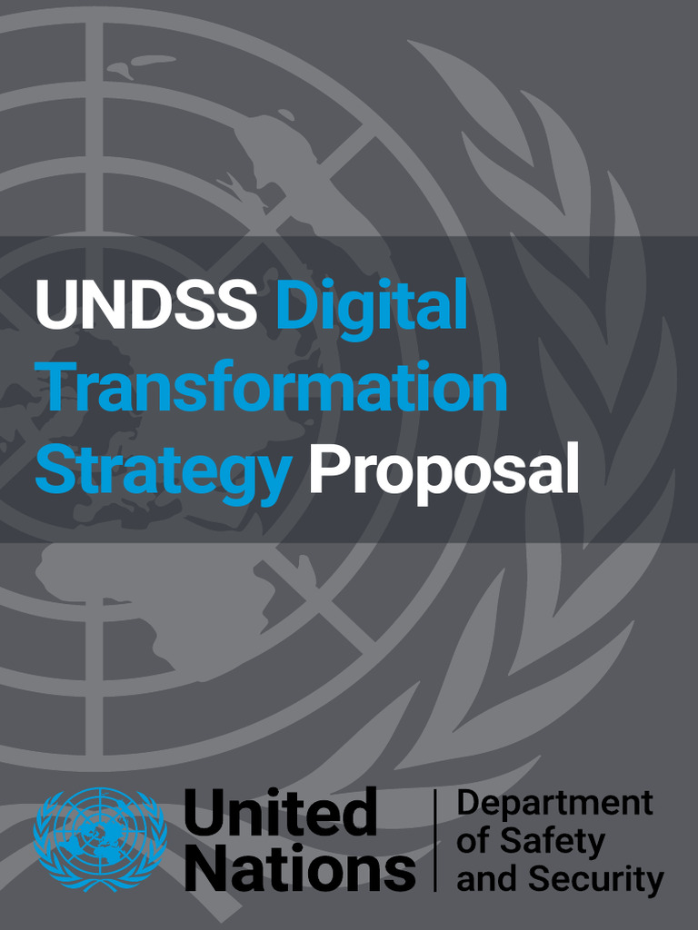 Undss Digital Transofrmation Strategy v7 Pages | PDF