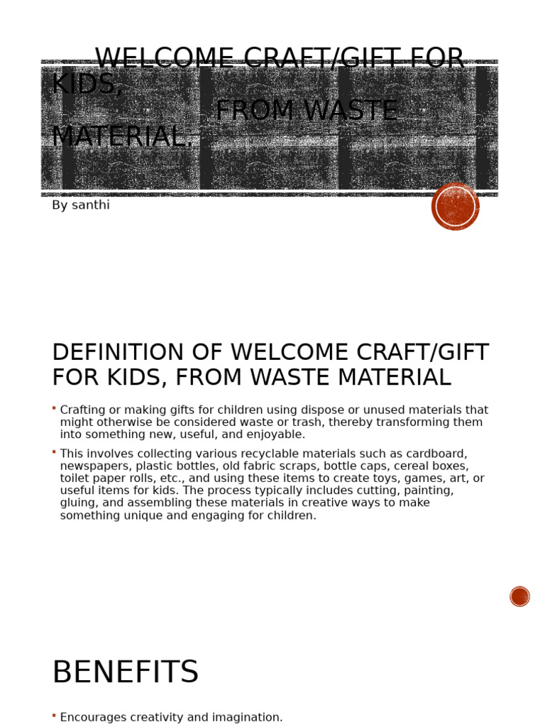 Welcome Craft | PDF