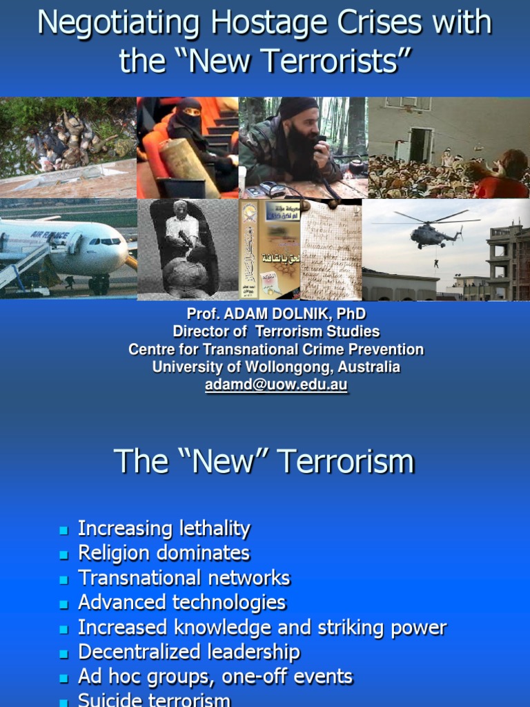 Adam Dolnik, University of Wollongong | PDF | Russia | World Politics
