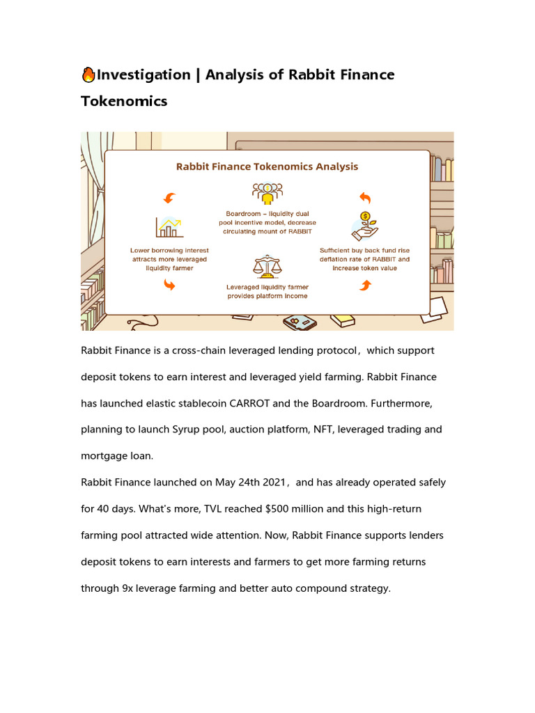 ?Investigation_Analysis_of_Rabbit_Finance_Tokenomics | PDF