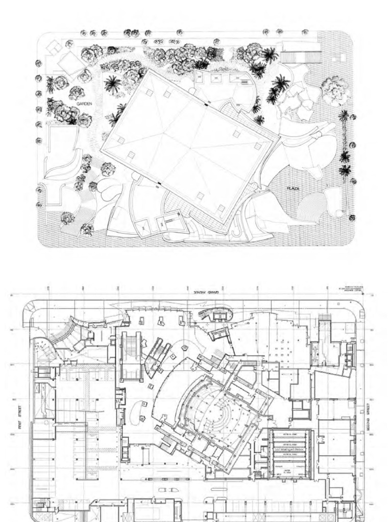 Walt Disney Concert Hall Drawings | PDF