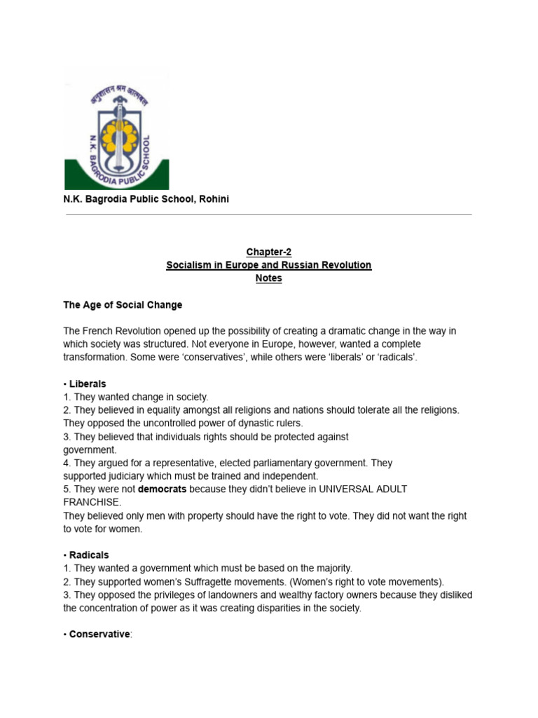 Russian Revolution Notes | PDF