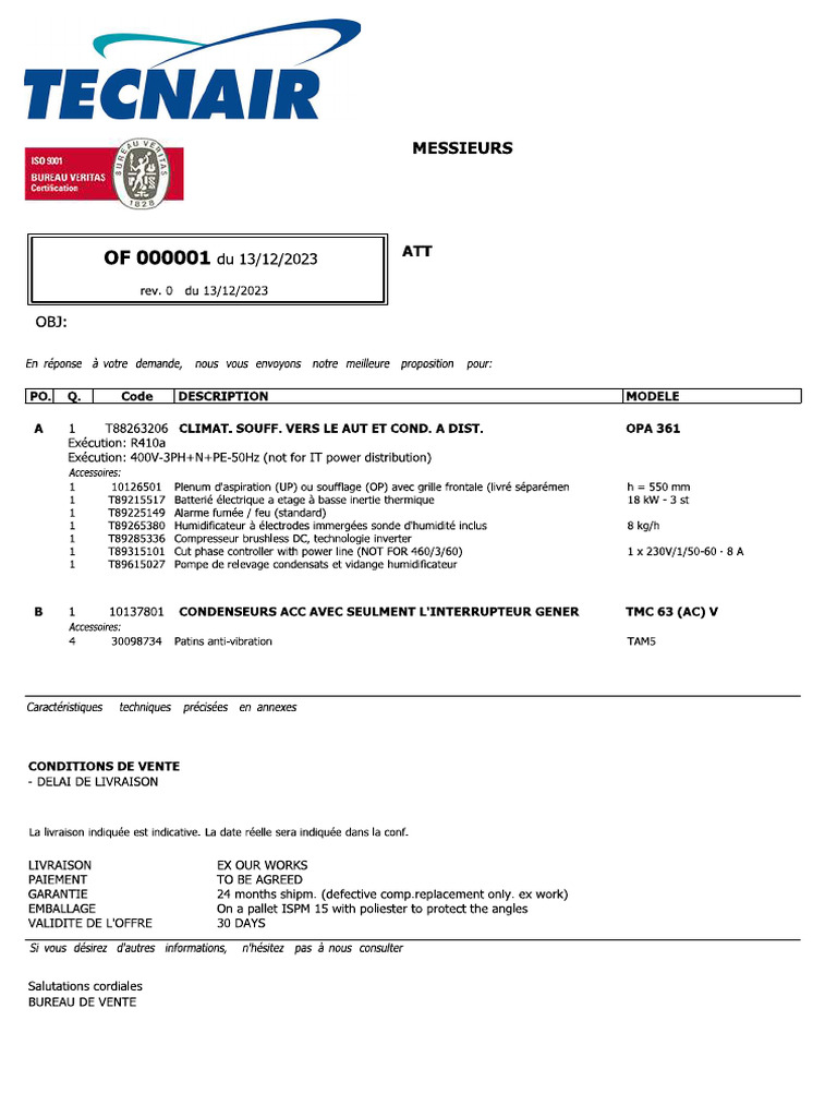 Armoire de Precision | PDF