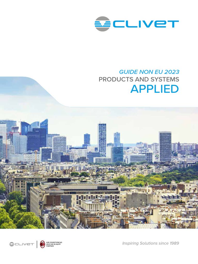 Clivet Applied 2023 | PDF