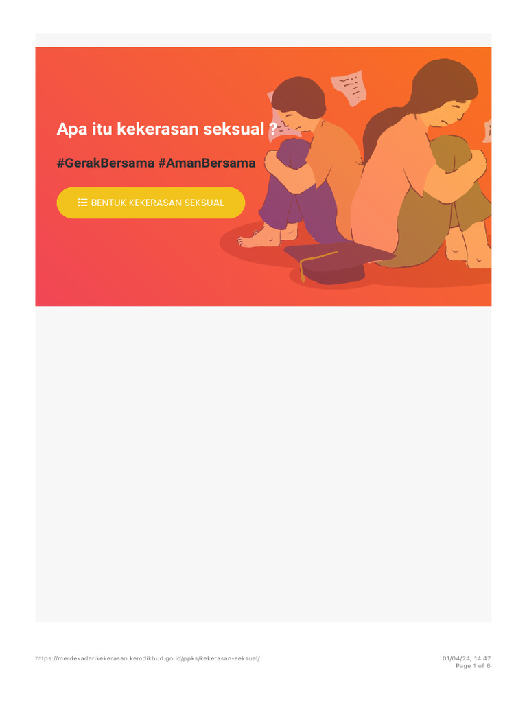 Kekerasan Seksual - Merdeka Dari Kekerasan | PDF