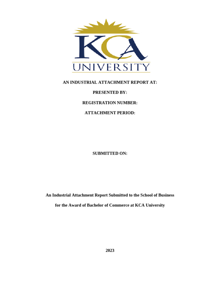 Sample Attachment Report | PDF