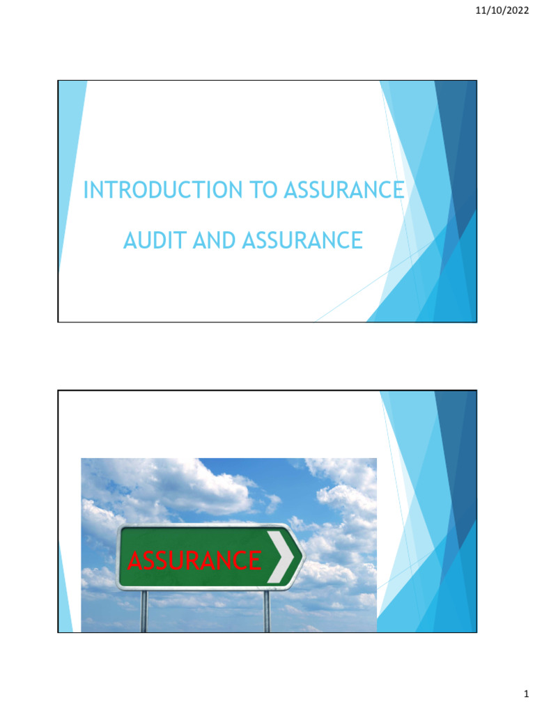 Compilation of Audit Lecture Slides | PDF