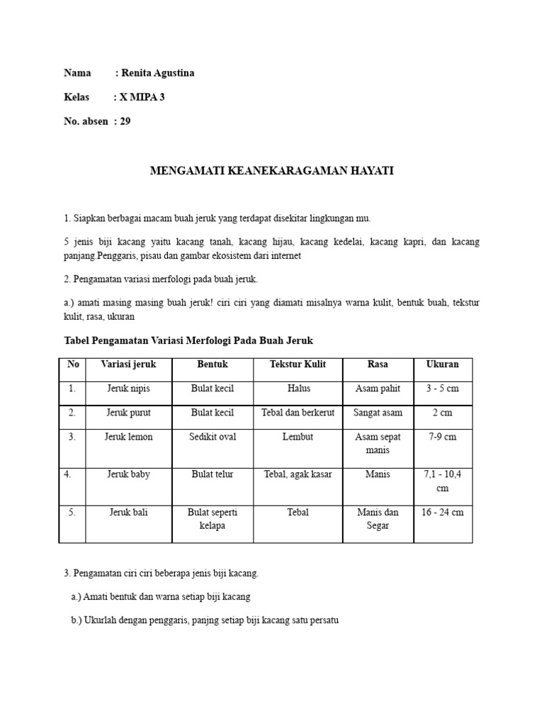 Mengamati Biologi | PDF