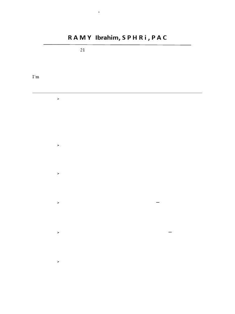 Ramy Ibrahim SPHRi PAC updated English | PDF