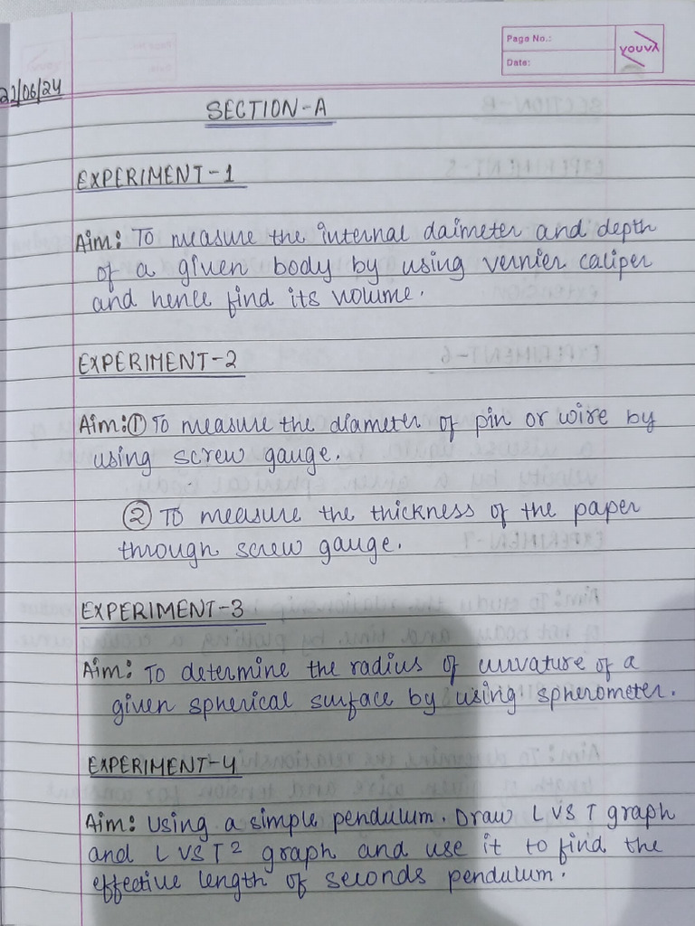 Physics Observation | PDF