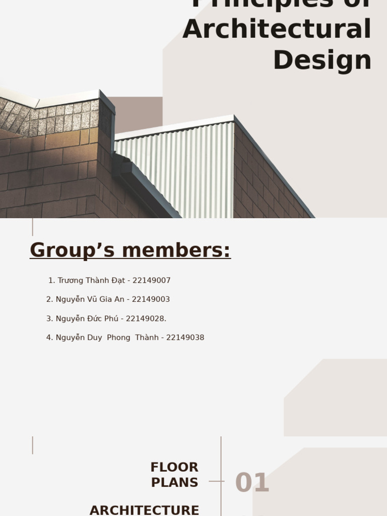 Principles of Architecture Design | PDF