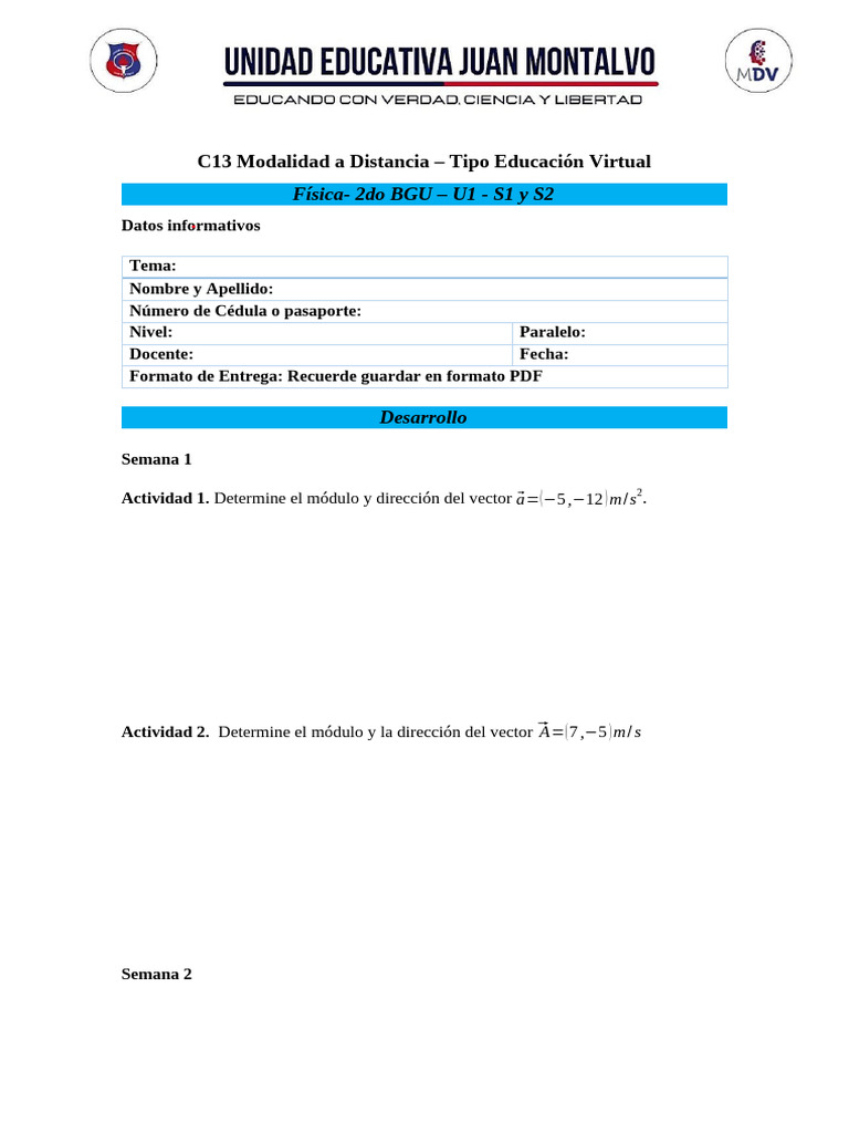 Tarea U1 S1-S2 | PDF