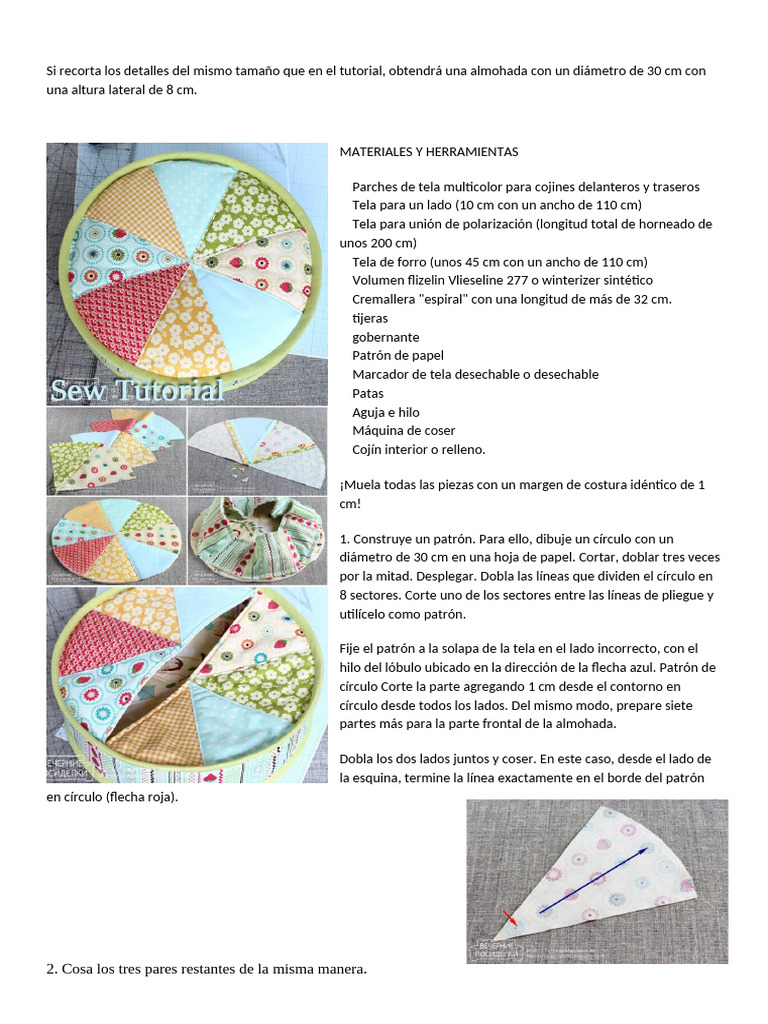TUTORIAL PATCHWORK | PDF