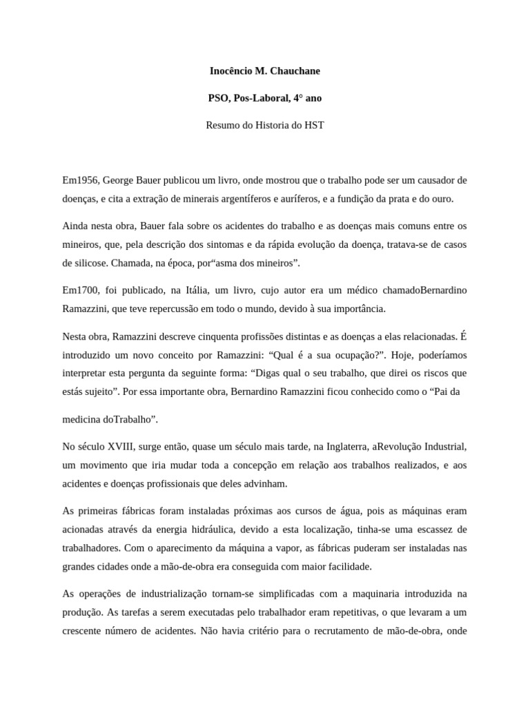 Historial de HST | PDF