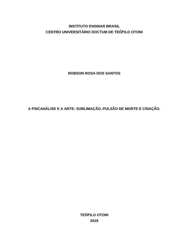 TCC COMPLETO MODELO 5.0 | PDF