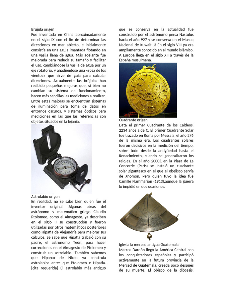 Brújula origen | PDF