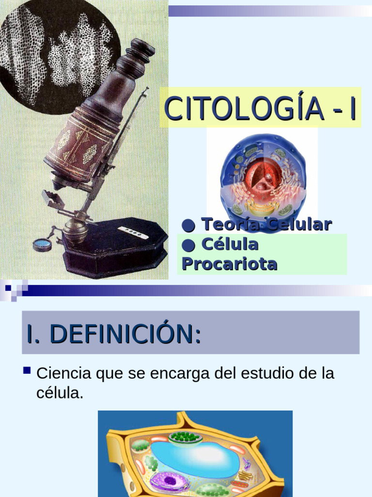 Citología I | PDF