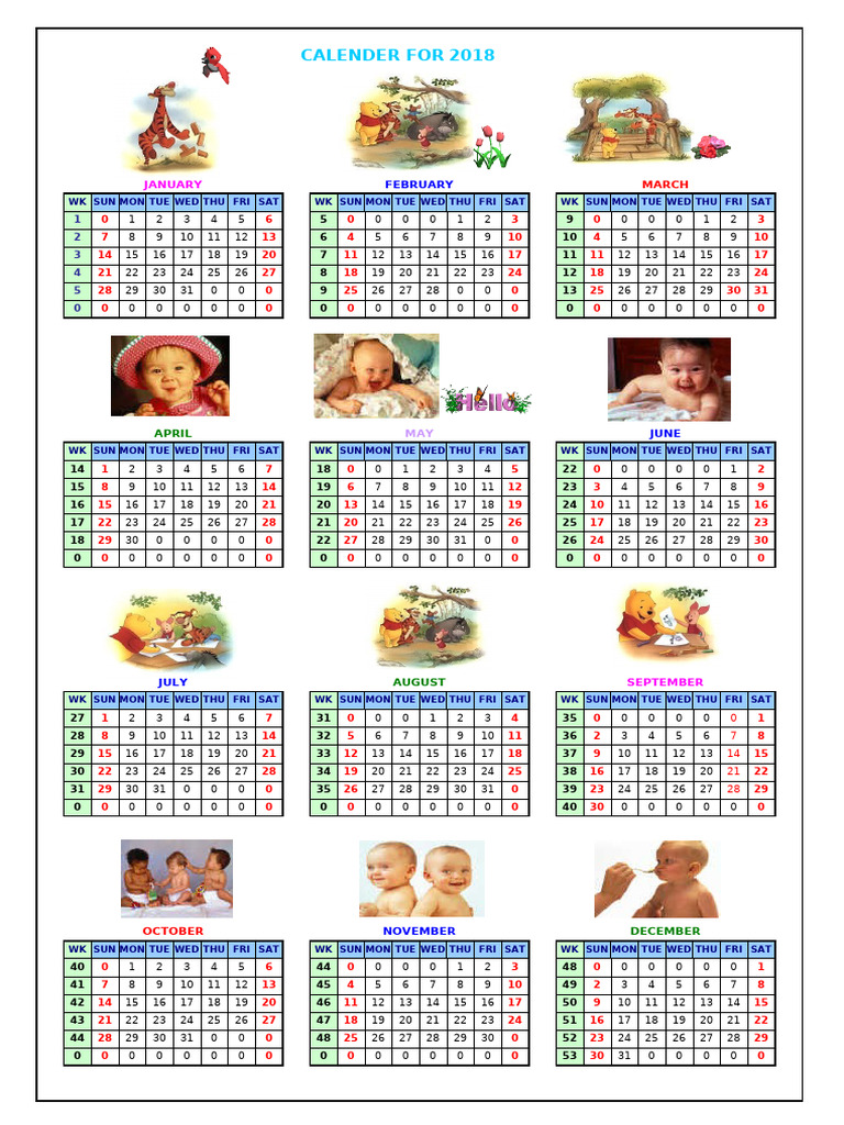 Calendar For All Years | PDF