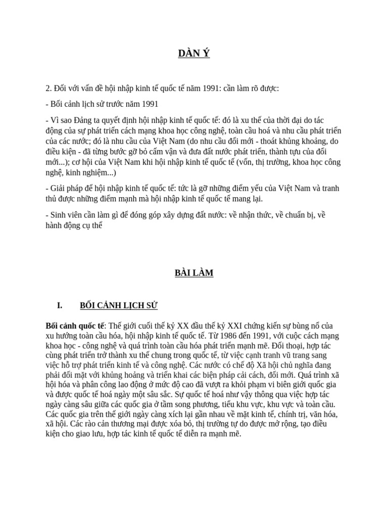 HỘI NHẬP KTQT | PDF