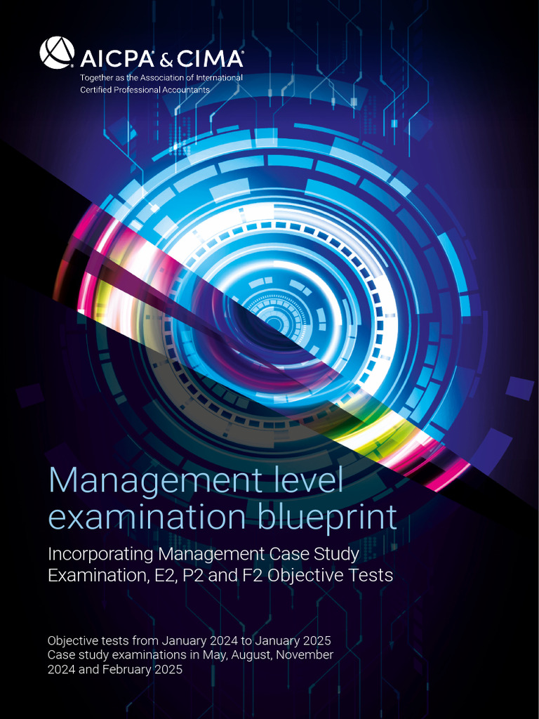 Management Level Exam Blueprints 2024 2025 Final For Web | PDF