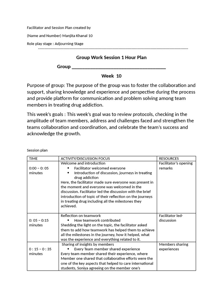 Session Plan Pdf