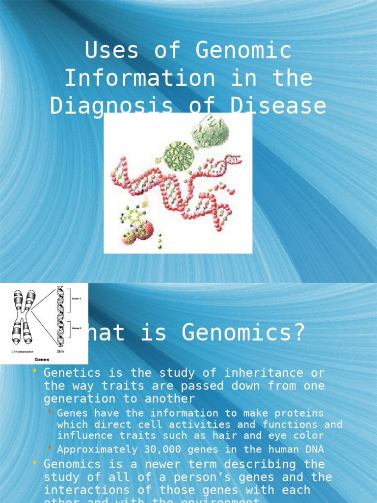 Genomics | PDF