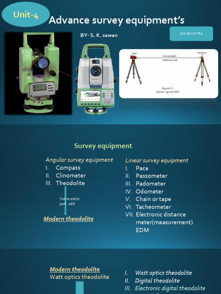 Advance Survey Equpment PDF | PDF