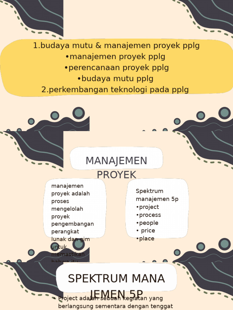 Budaya Mutu & Manajemen Proyek PPLG | PDF