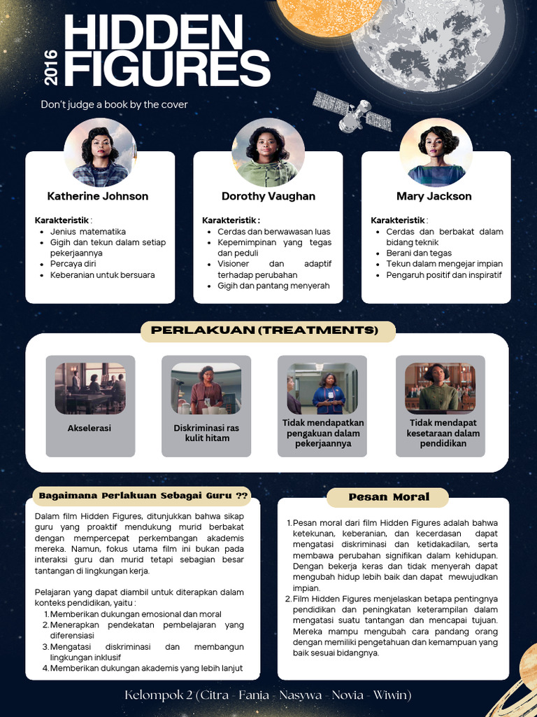 Poster Hidden Figures (Kelompok 2) | PDF