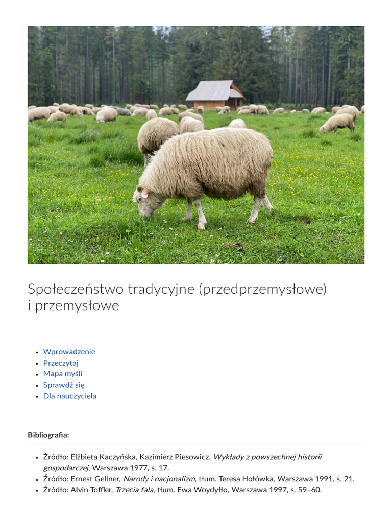 Spoleczenstwo_tradycyjne_przedprzemyslowe_i_przemyslowe | PDF