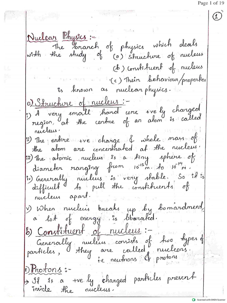Nuclear Physics | PDF