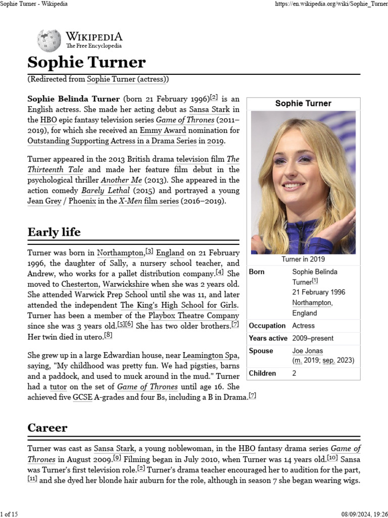 Sophie Turner | PDF