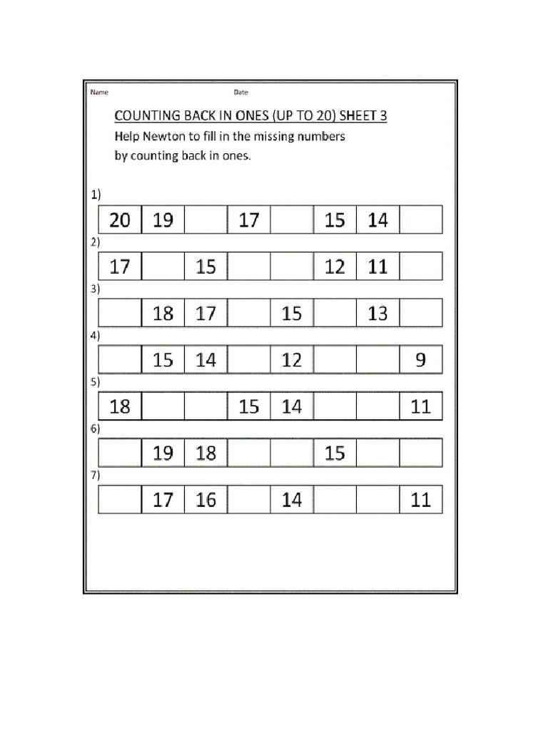 Maths Worksheet | PDF