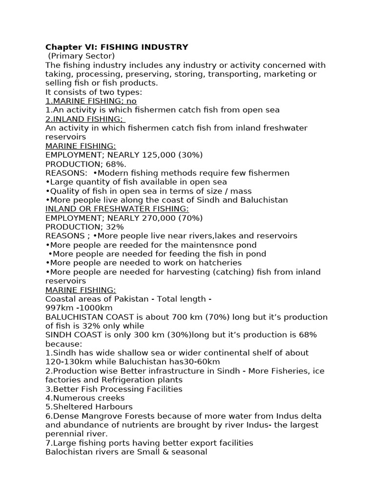 Chap Vi Fishing | PDF