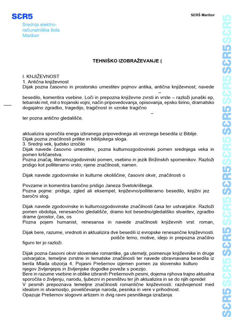 Minimalni Standardi PTI | PDF