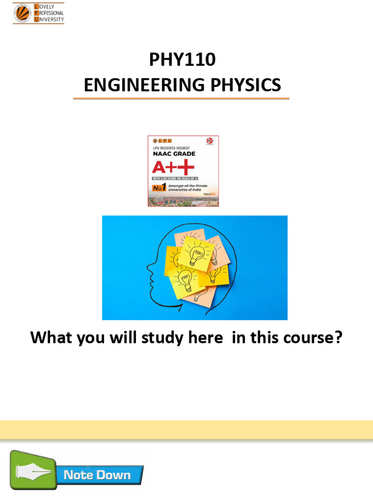 Unit 1PresentationDiv Curl Grad | PDF | Divergence | Laser