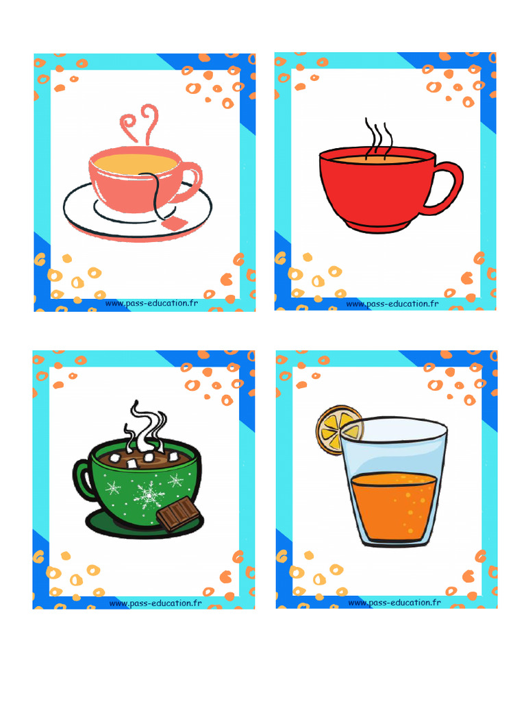 Flashcards at Breakfast Sans Mots Cycle 3 | PDF