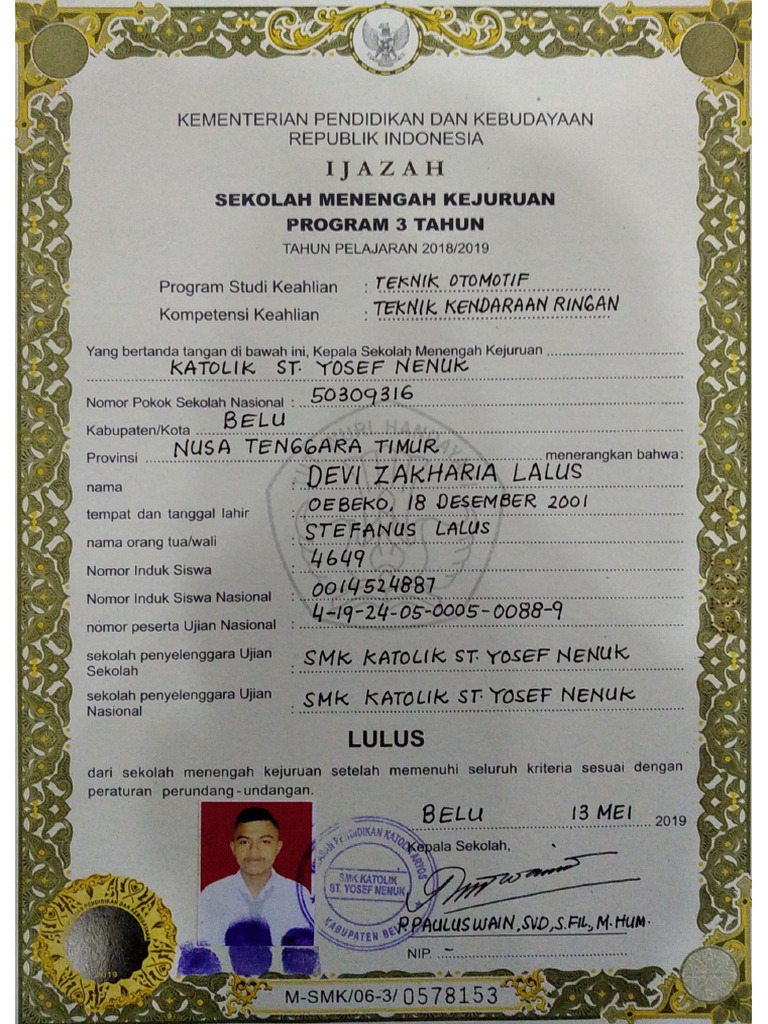 Ijazah Nenuk | PDF