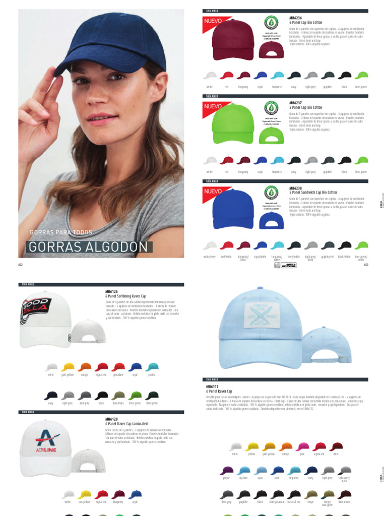 Catalogo Gorras Compressed | PDF
