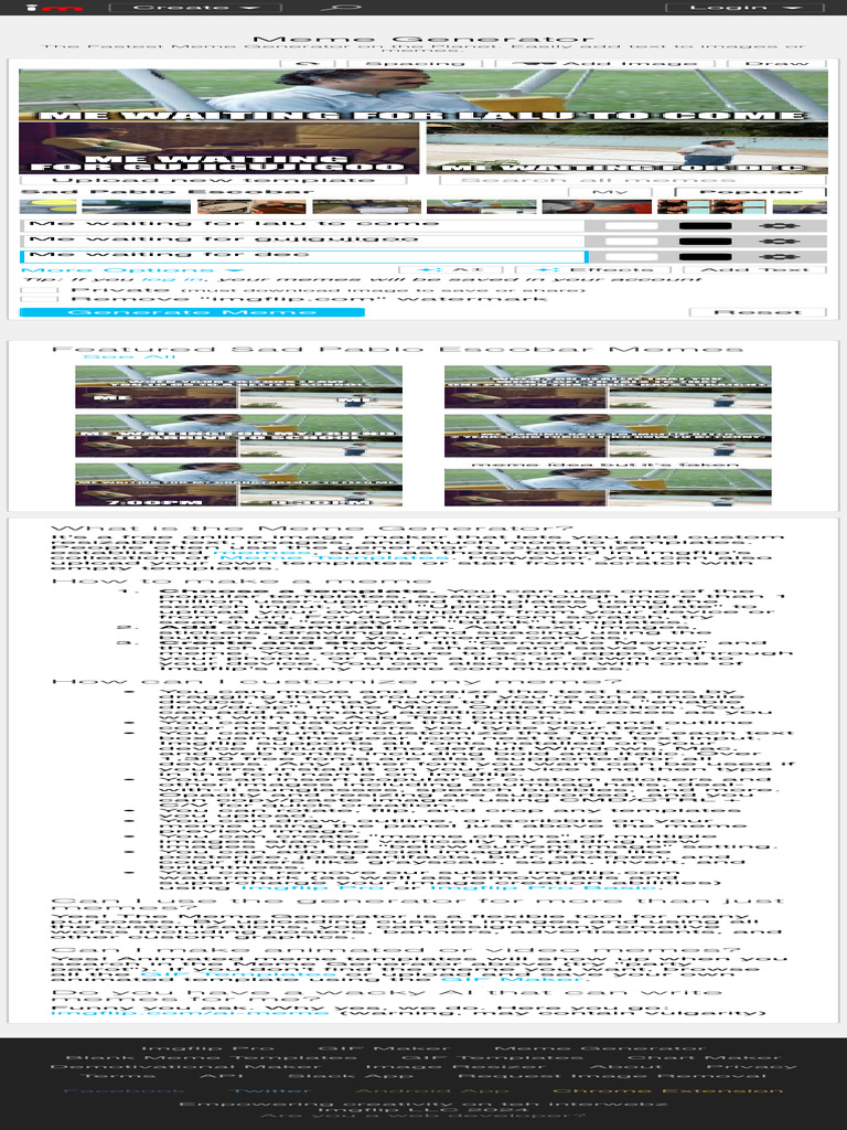 Meme Generator - Imgflip 5 | PDF