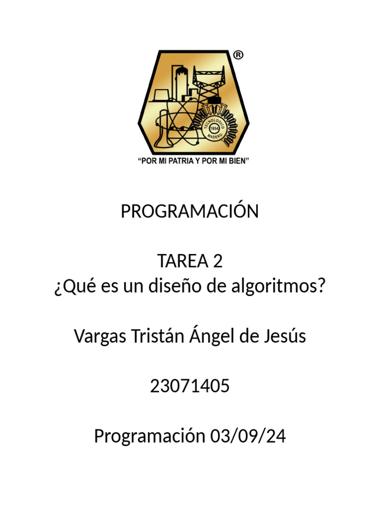 Tarea Programación 2 | PDF