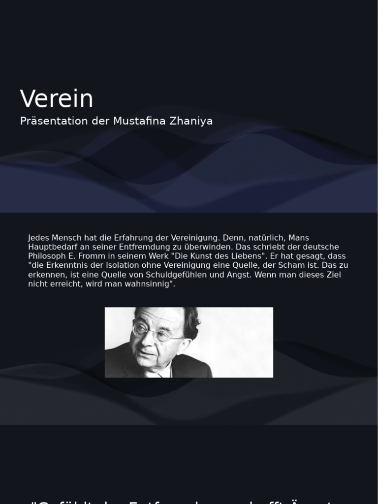 Vereinigung | PDF
