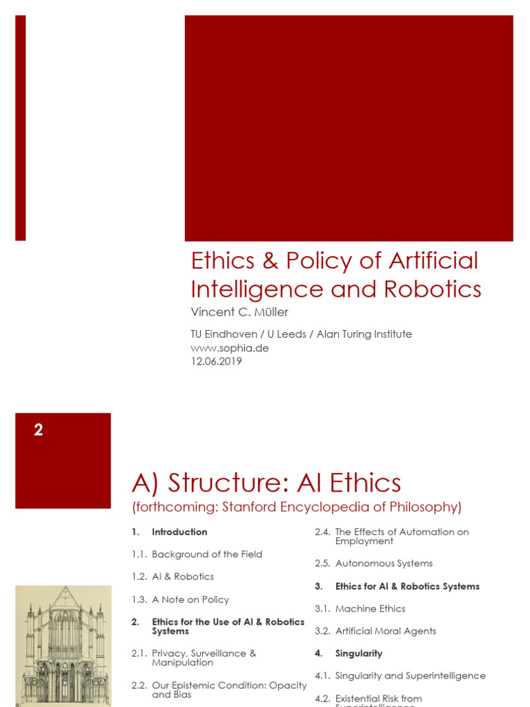 Ethics of Artificial Intelligence and Robotics | PDF