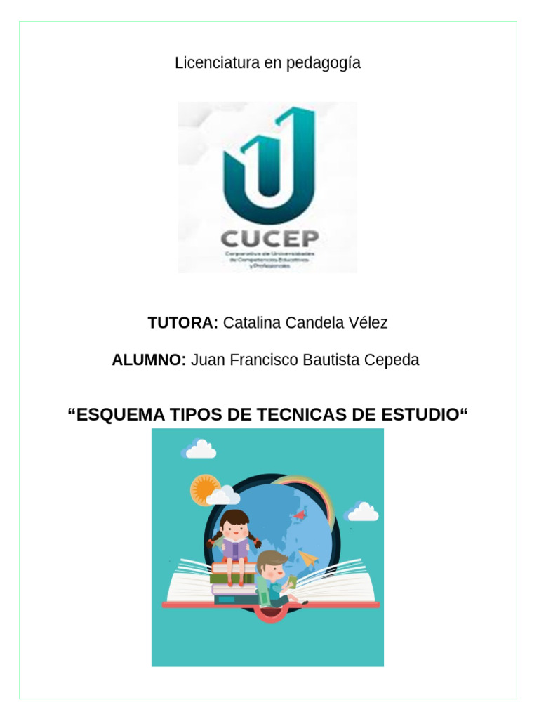 Esquema Tipos de Tecnicas de Estudio | PDF