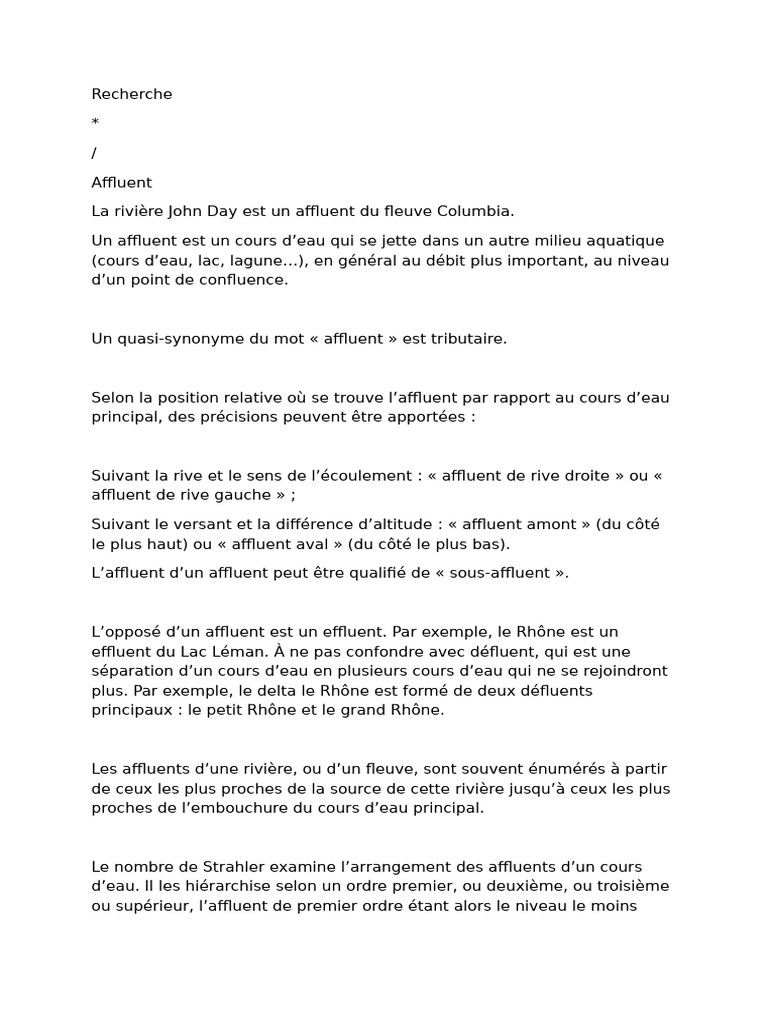 Affluent | PDF