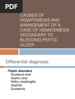 Forrest Classification of GI Bleeding | PDF