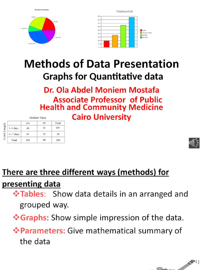 Graphs For Quantitative Data | PDF