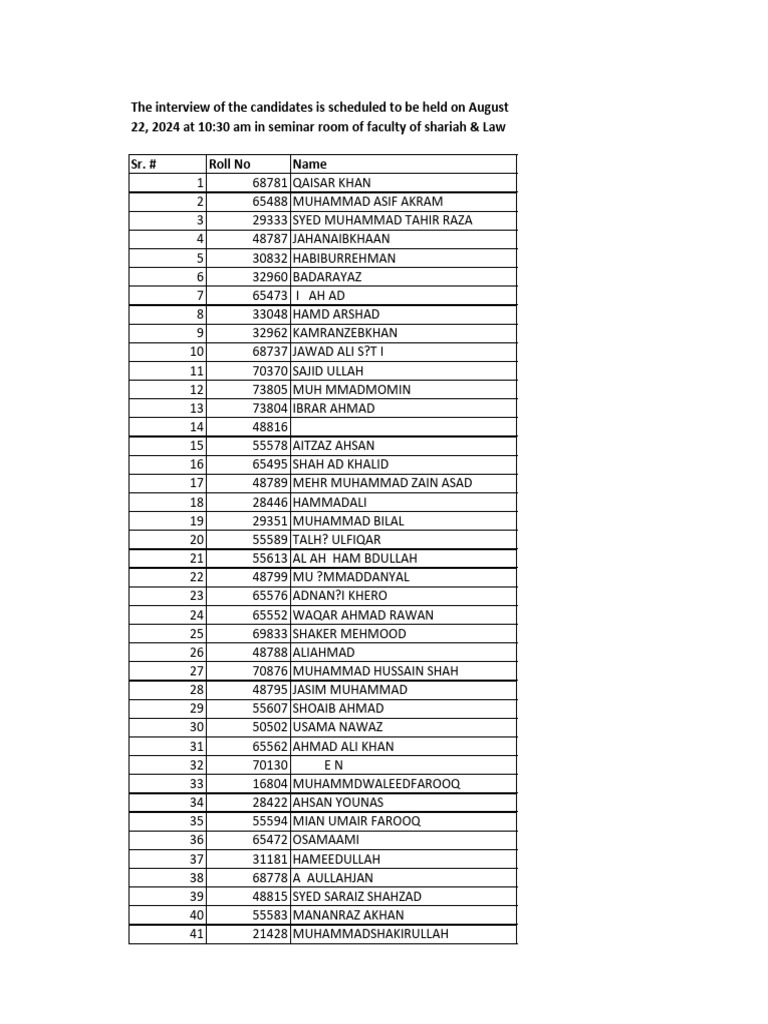 Interview LLM HRL Male F24 | PDF