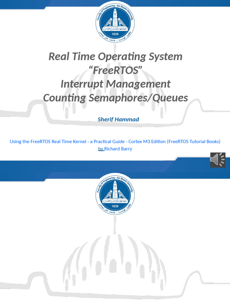 8 Interrupt Management Counting Semaphore Example 13 14 | PDF 8 Interrupt Management Counting Semaphore Example 13 14 | PDF